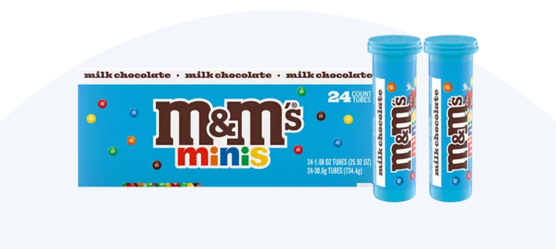 M&M's Milk Chocolate Candy Minis - 0000000328606 - bukit